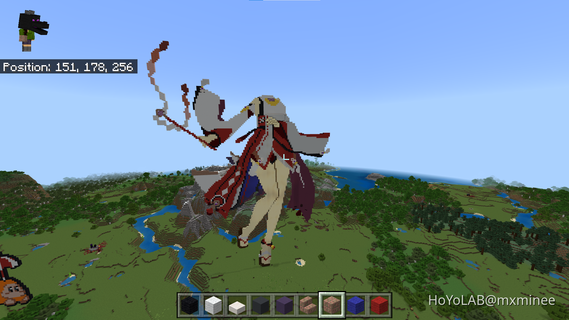 WIP Yae Miko Minecraft Day 4!! ♡⸜(˶˃ ᵕ ˂˶)⸝♡ (Now finished) Genshin ...