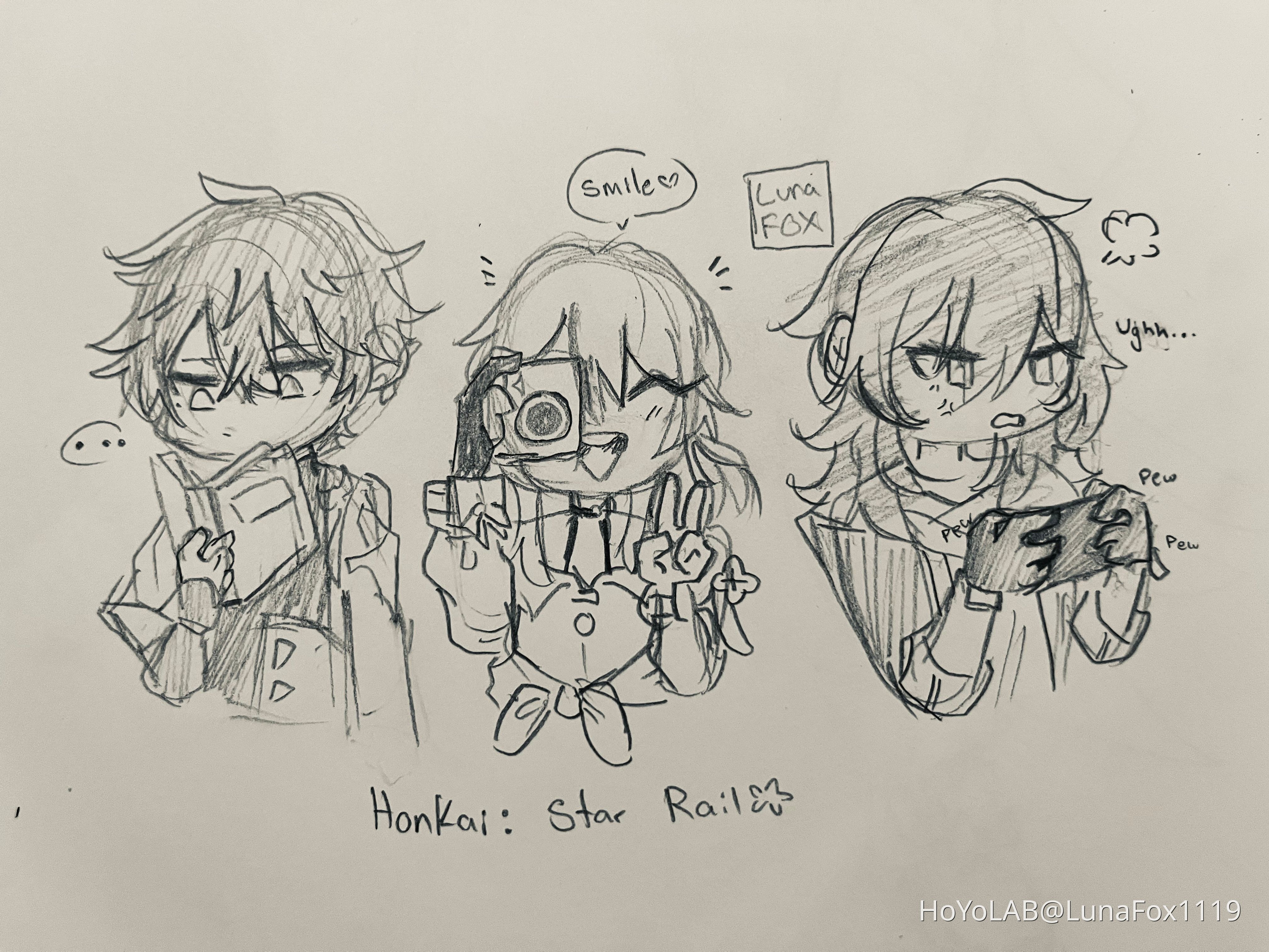 Trio ;) Honkai: Star Rail | HoYoLAB