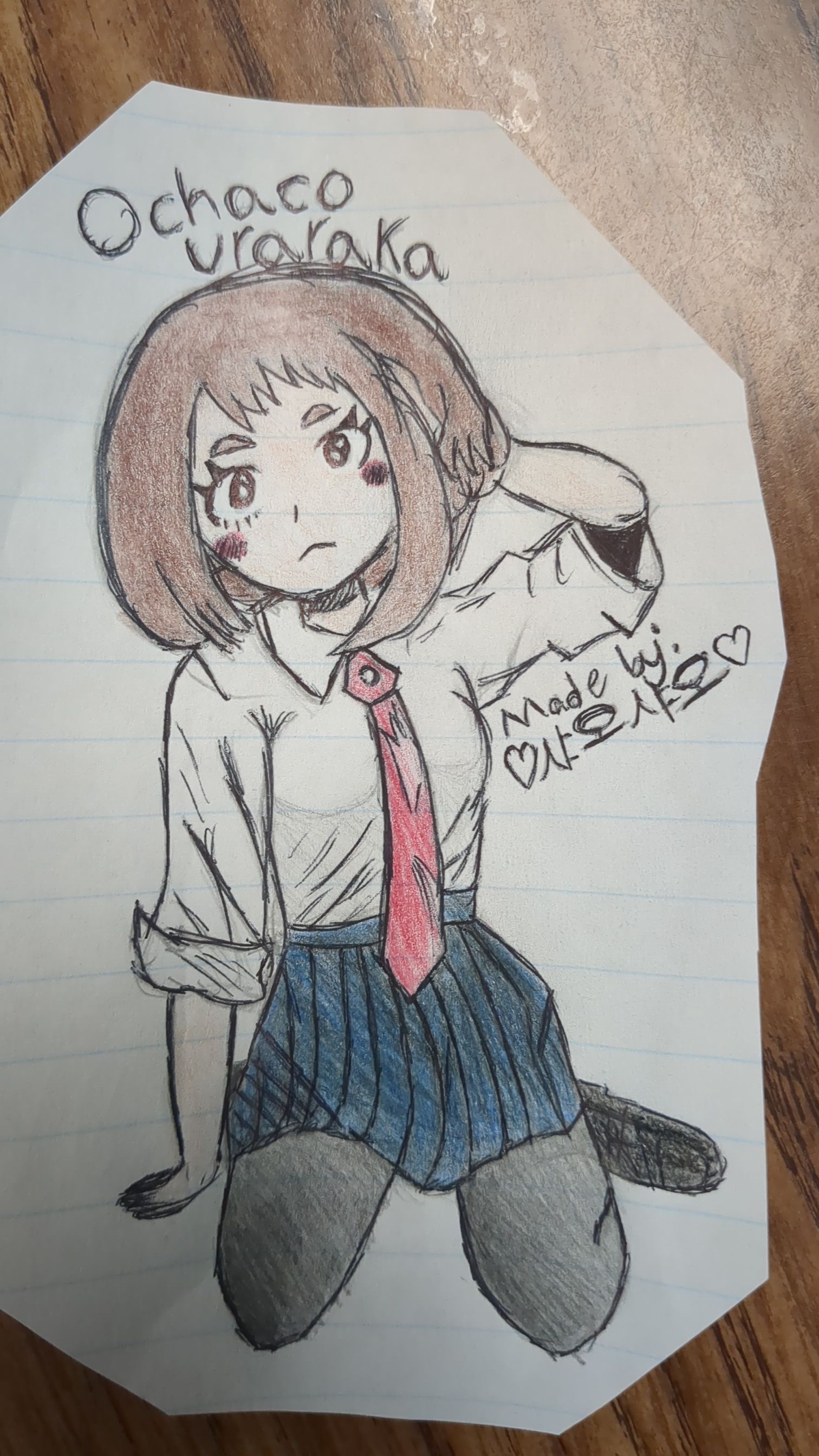 my 3 mha drawings 👍 | HoYoLAB