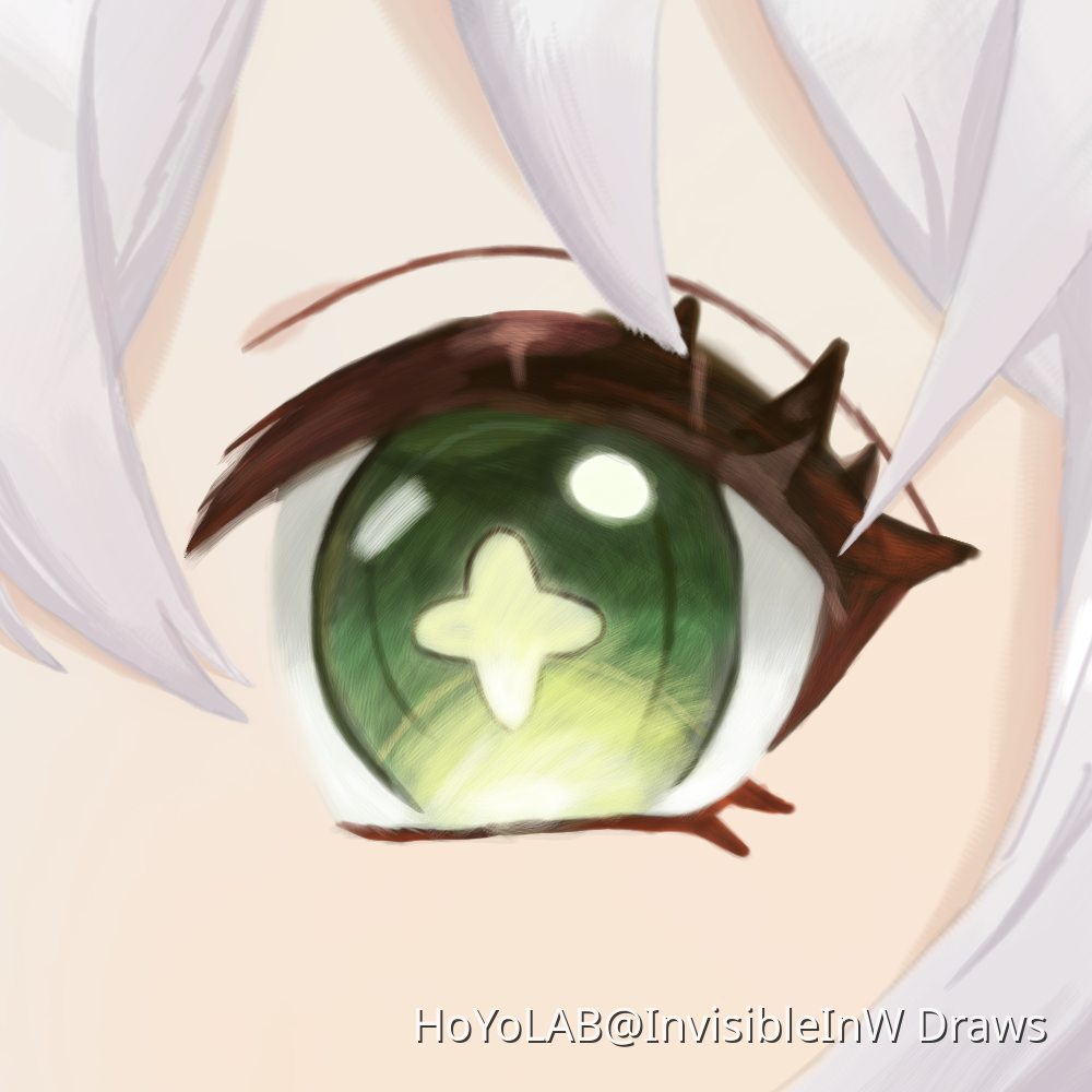 Nahida! (but just the eye) Genshin Impact | HoYoLAB