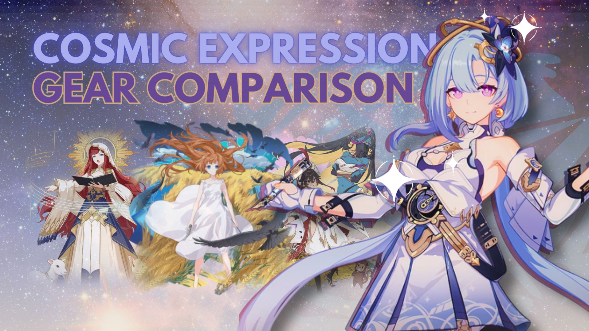 [Version 7.1] | [SUPPORT] Cosmic Expression (Griseo) Gear Comparison Guide Honkai Impact 3rd ...