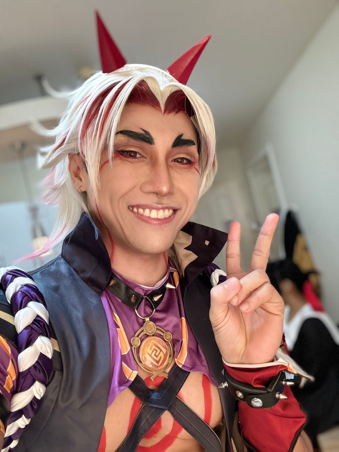 Hi, just wanna share my Arataki numero uno Itto - Cosplay 👹 Genshin ...