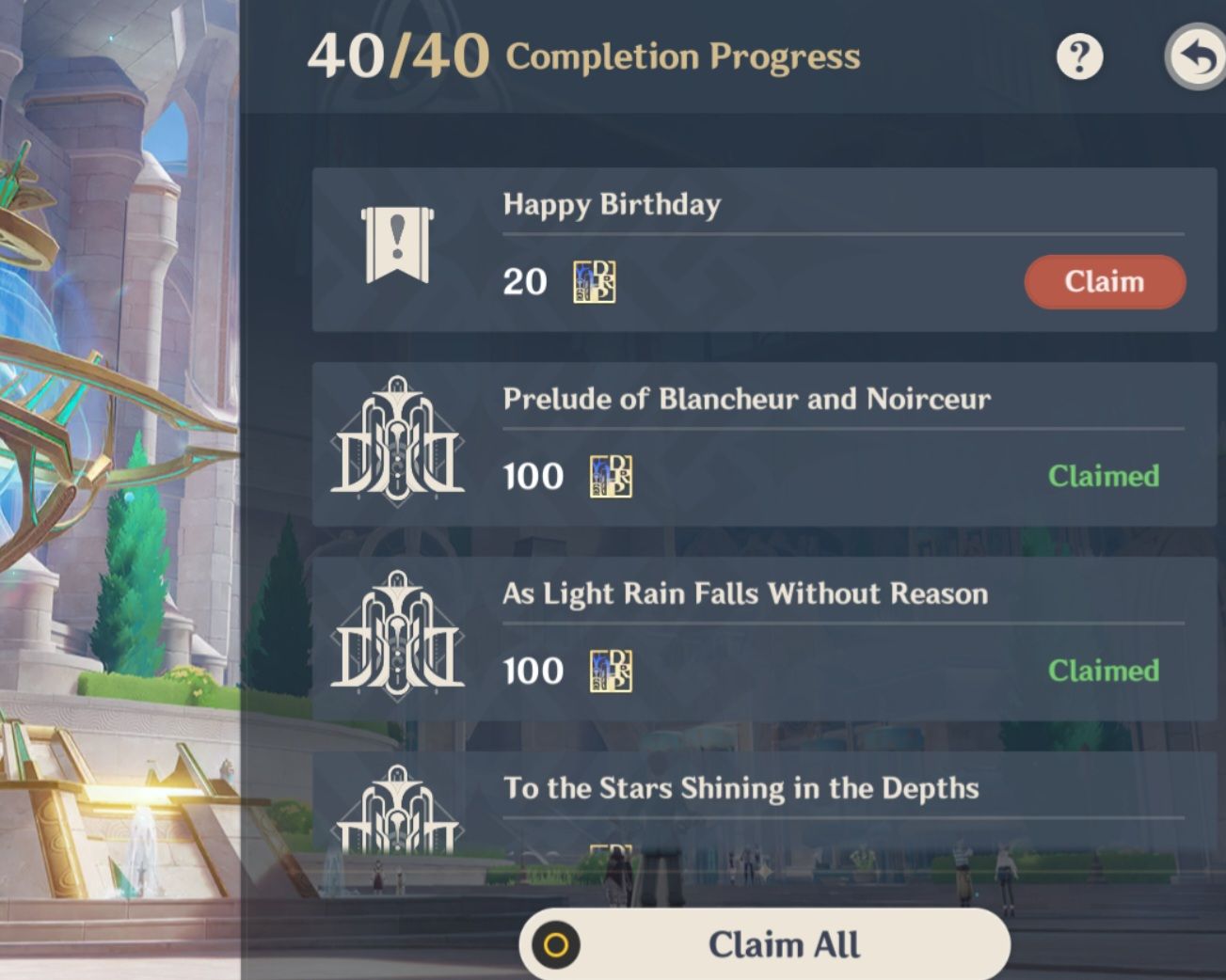 'Fontaine mission complete.' Where to now? Genshin Impact | HoYoLAB