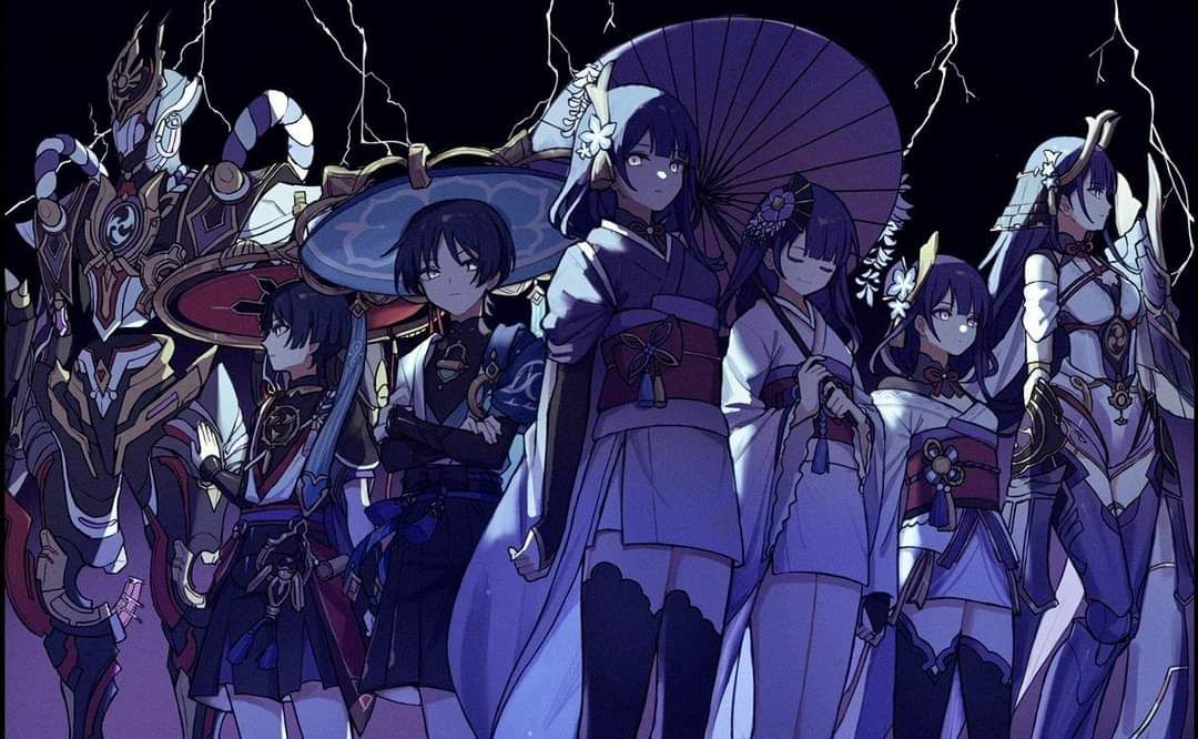 The Shogun and her puppets Genshin Impact | HoYoLAB