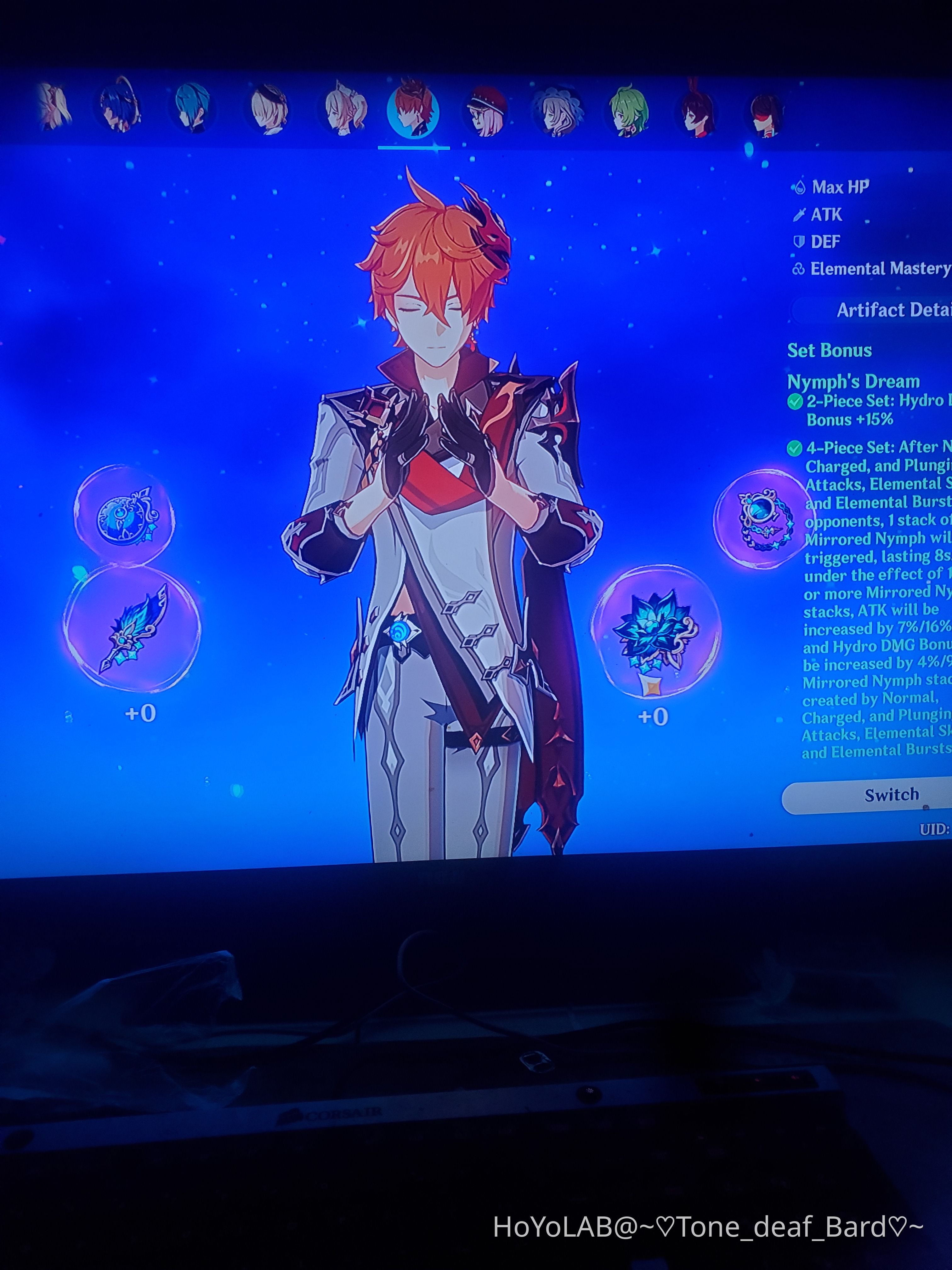 My childe build so far Genshin Impact | HoYoLAB