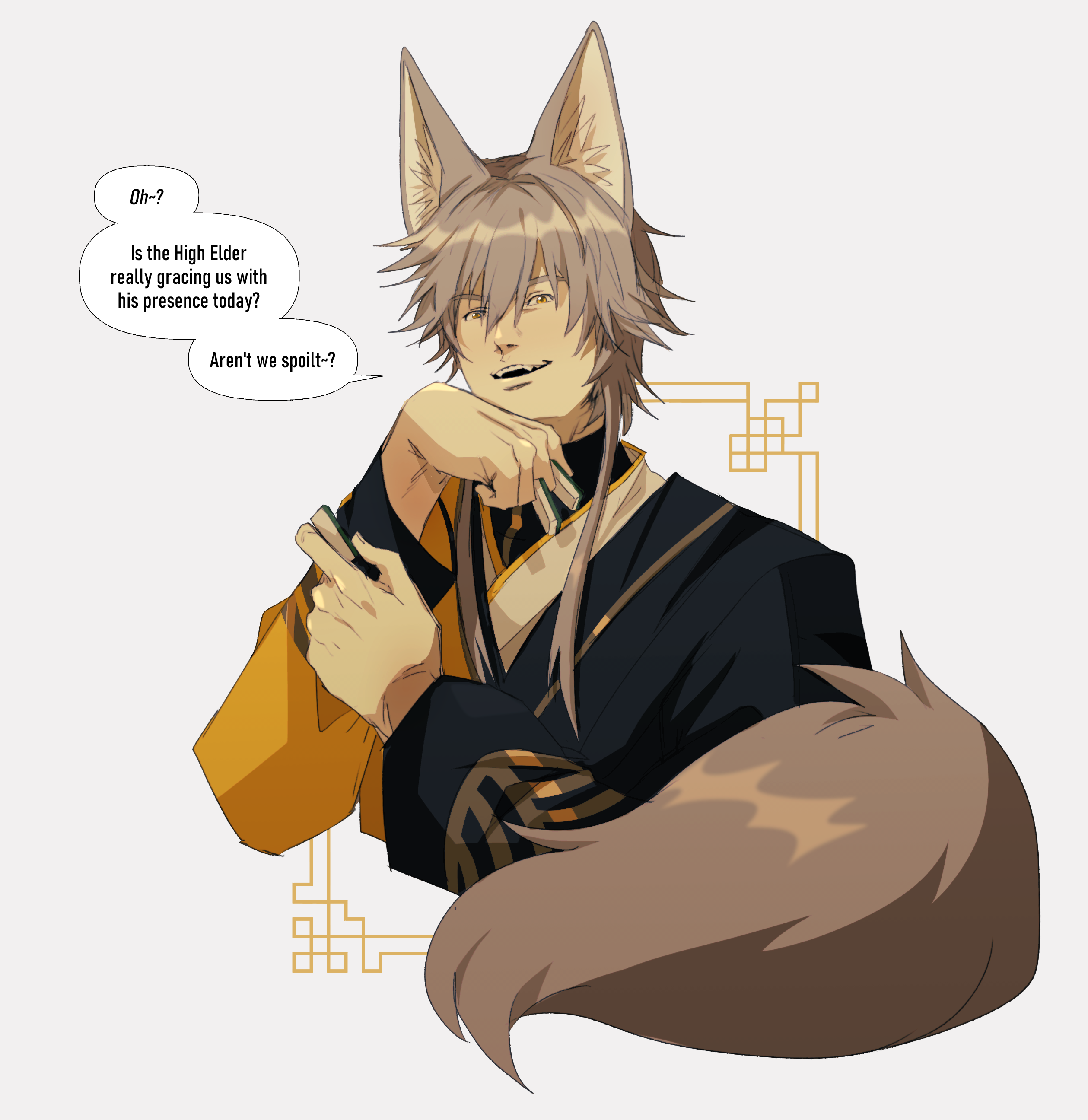 Past life Foxian Caelus Honkai: Star Rail | HoYoLAB