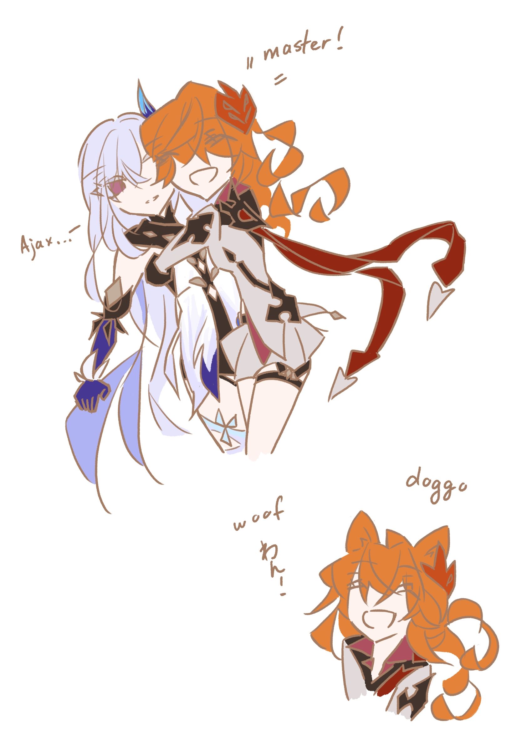 fem childe and her master Genshin Impact | HoYoLAB