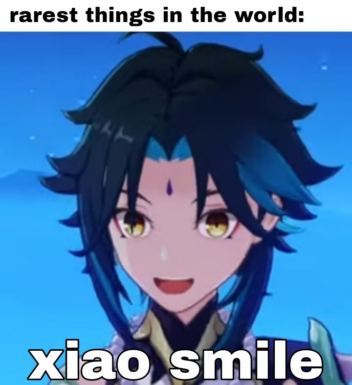 xiao smile Genshin Impact | HoYoLAB