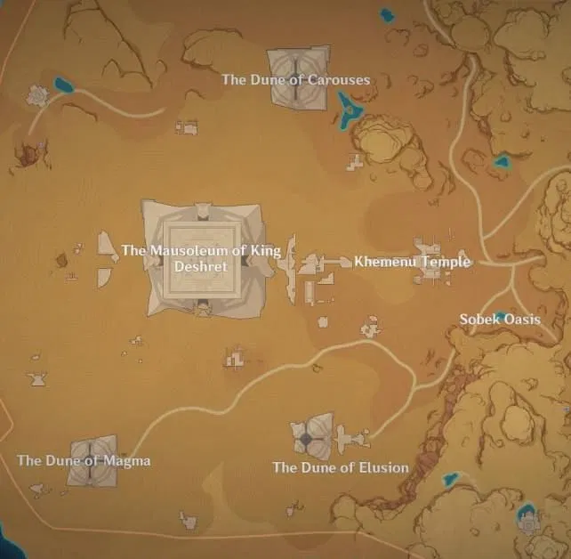 Sumeru desert and Egyprian mythology references Genshin Impact | HoYoLAB