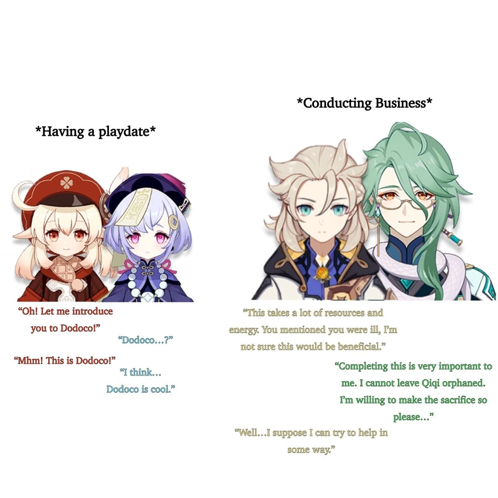 Genshin Headcanons: Part II Genshin Impact | HoYoLAB