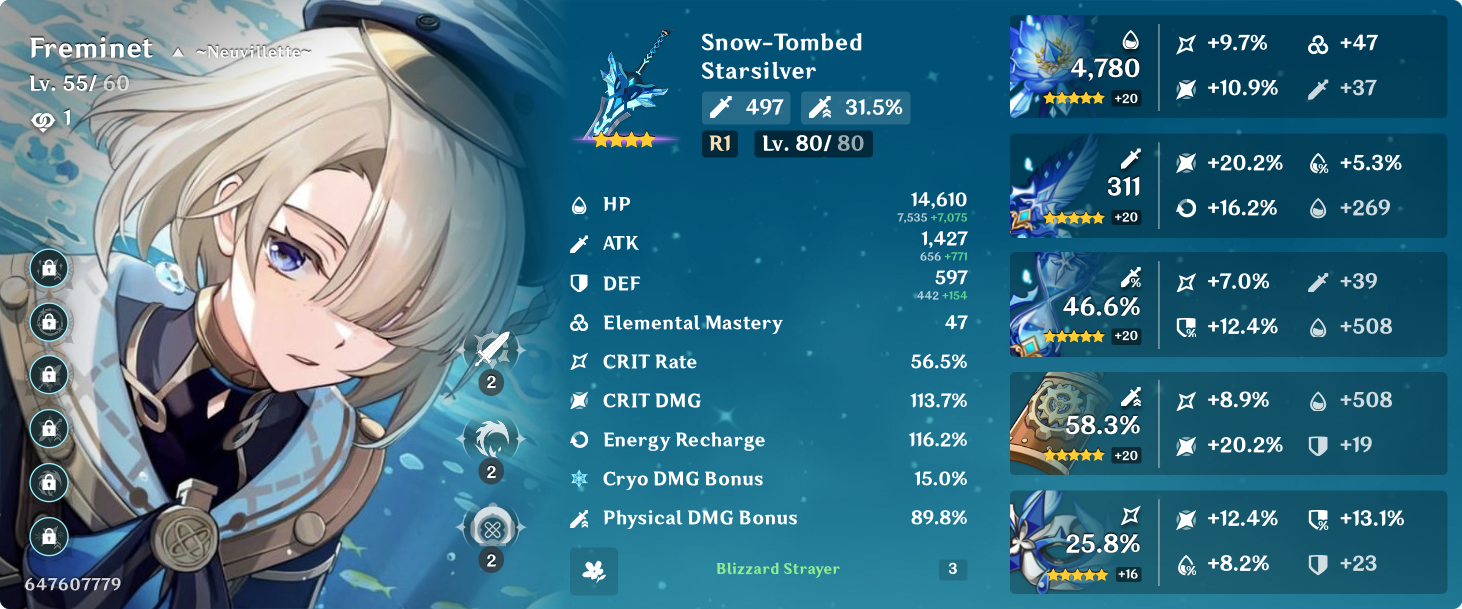 Freminet Genshin Impact | HoYoLAB