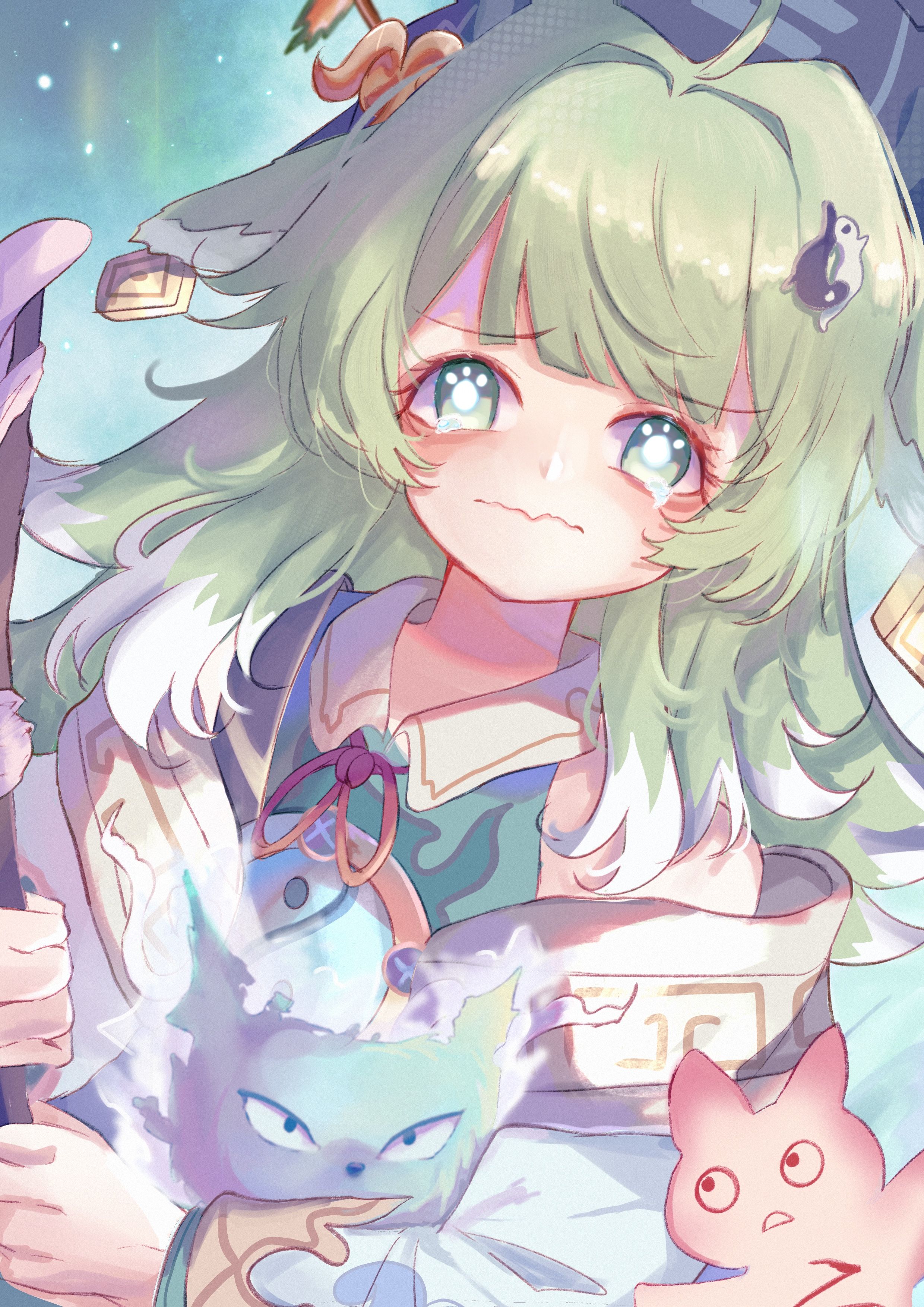 i draw Huohuo hugging Mr Tail ^ - ^ Honkai: Star Rail | HoYoLAB