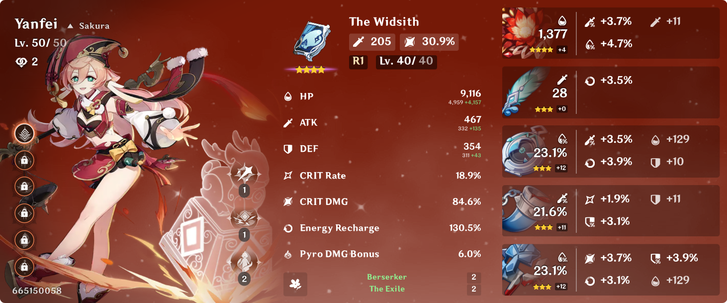 How are my stats? Genshin Impact | HoYoLAB