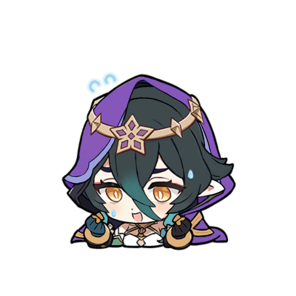 emote Layla with xiao's color palette Genshin Impact | HoYoLAB