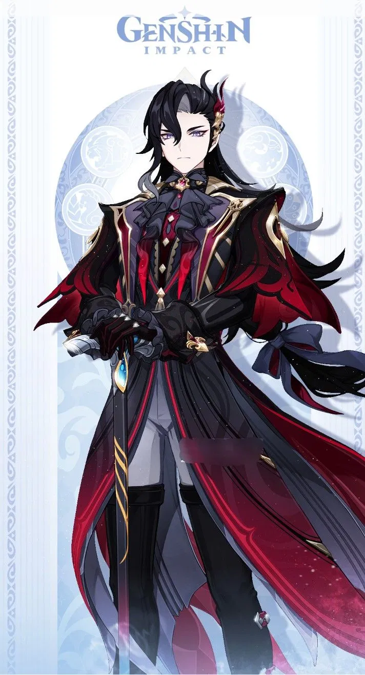 Neuvillette with Wriothesley colour palette Genshin Impact | HoYoLAB