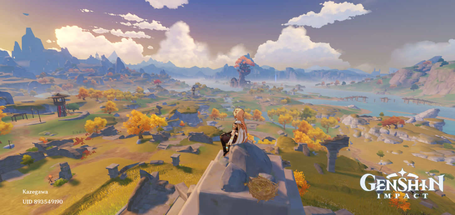 So beautiful even not in max graphics Genshin Impact | HoYoLAB