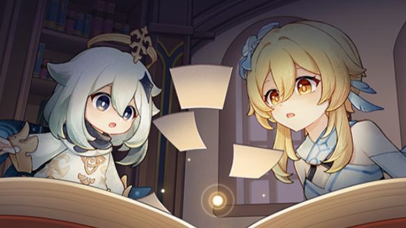 (Short Story Time) Lumine & Paimon delivering a Mondstadt Mushroom ...