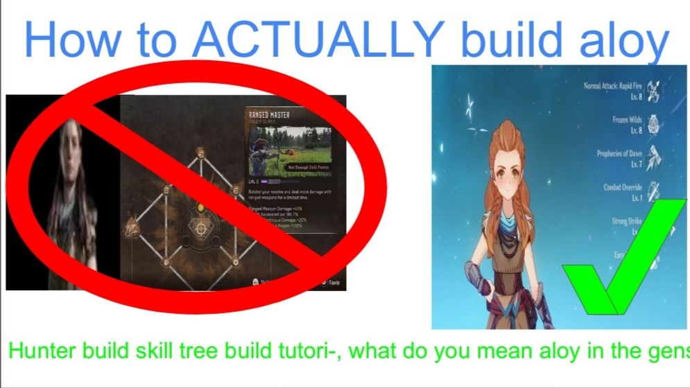 How to ACTUALLY build Aloy Genshin Impact | HoYoLAB