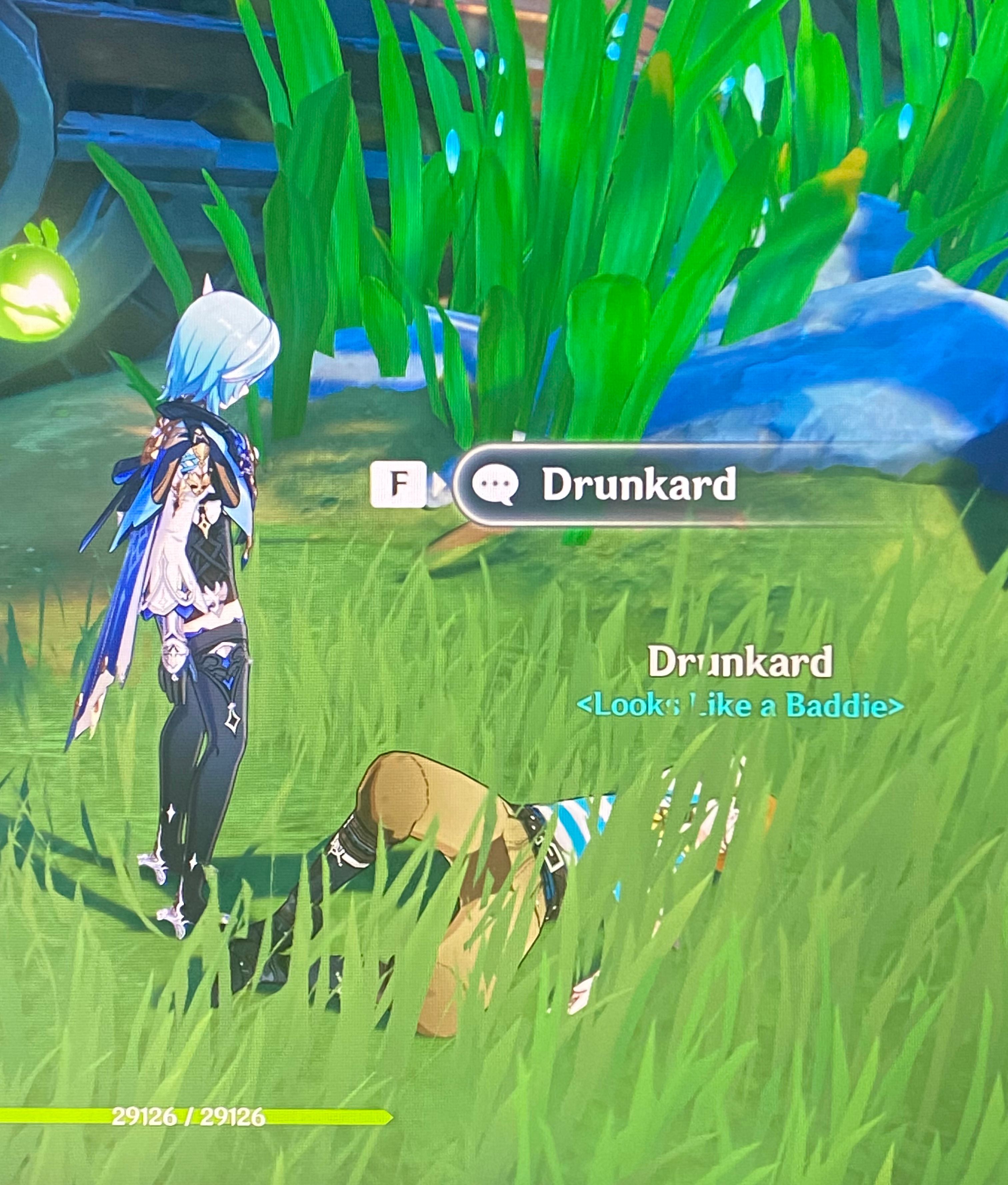 Meeting with Drunkard (who looks like a Baddie) Genshin Impact | HoYoLAB