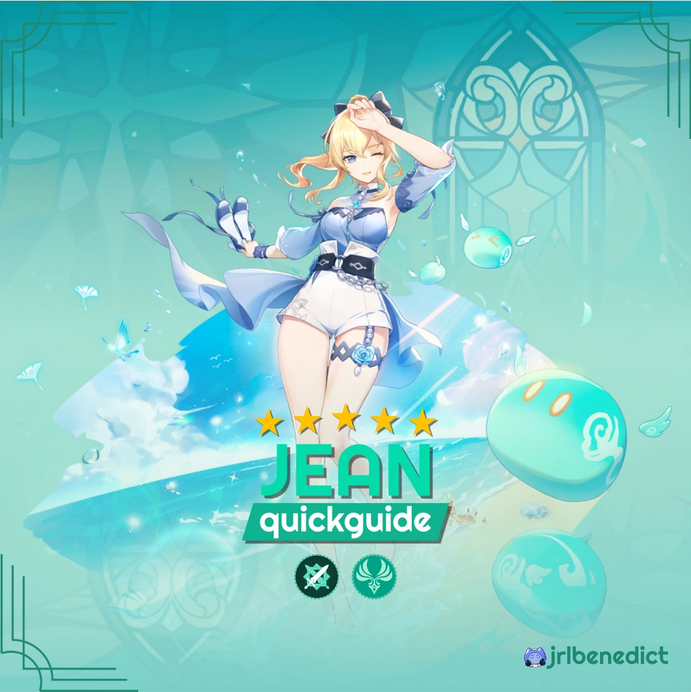 Jean Build Quickguide | Genshin Impact (Ver 4.2) Genshin Impact | HoYoLAB