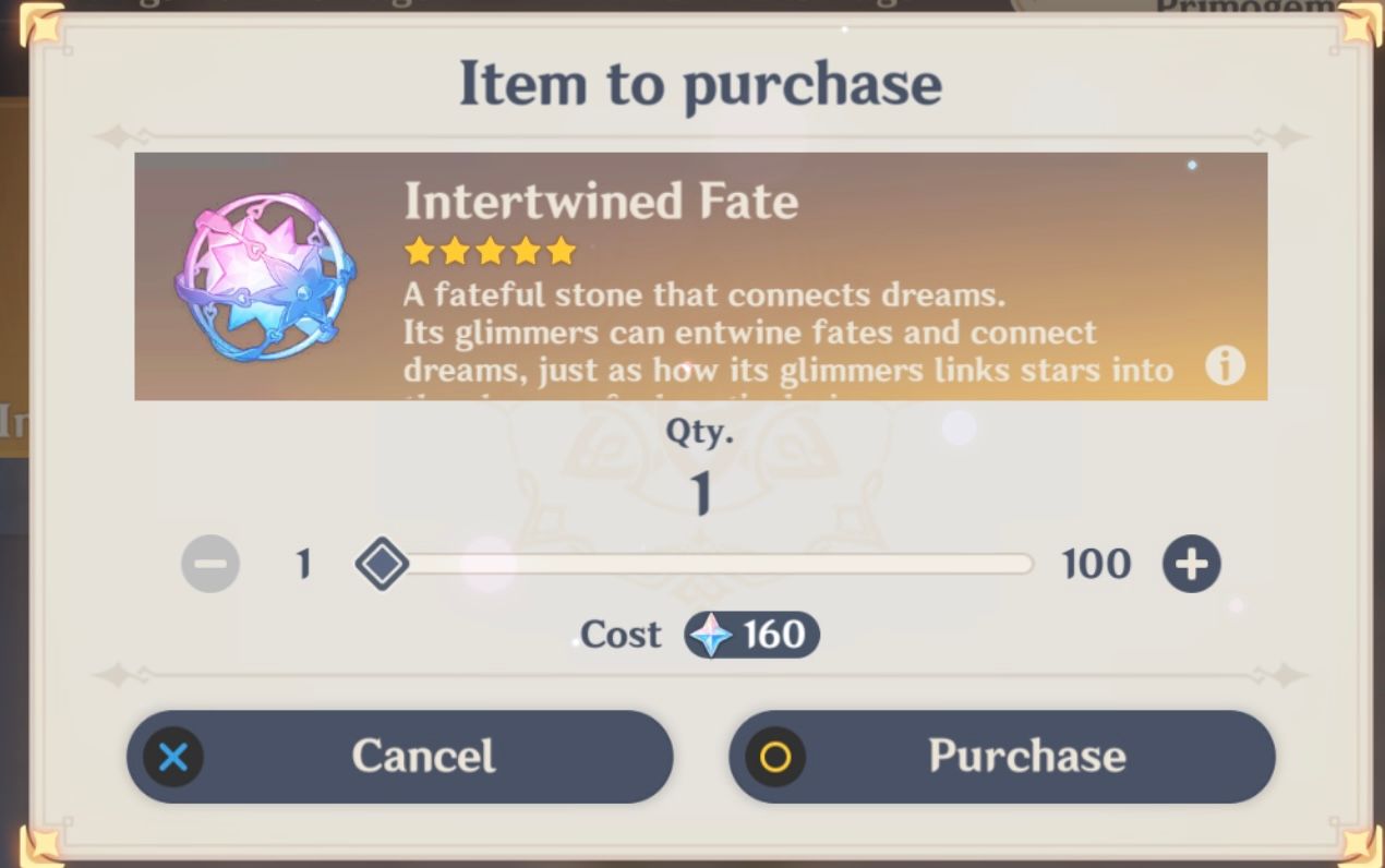 Finally reaching 100 Intertwined Fates for the first time. I used to ...