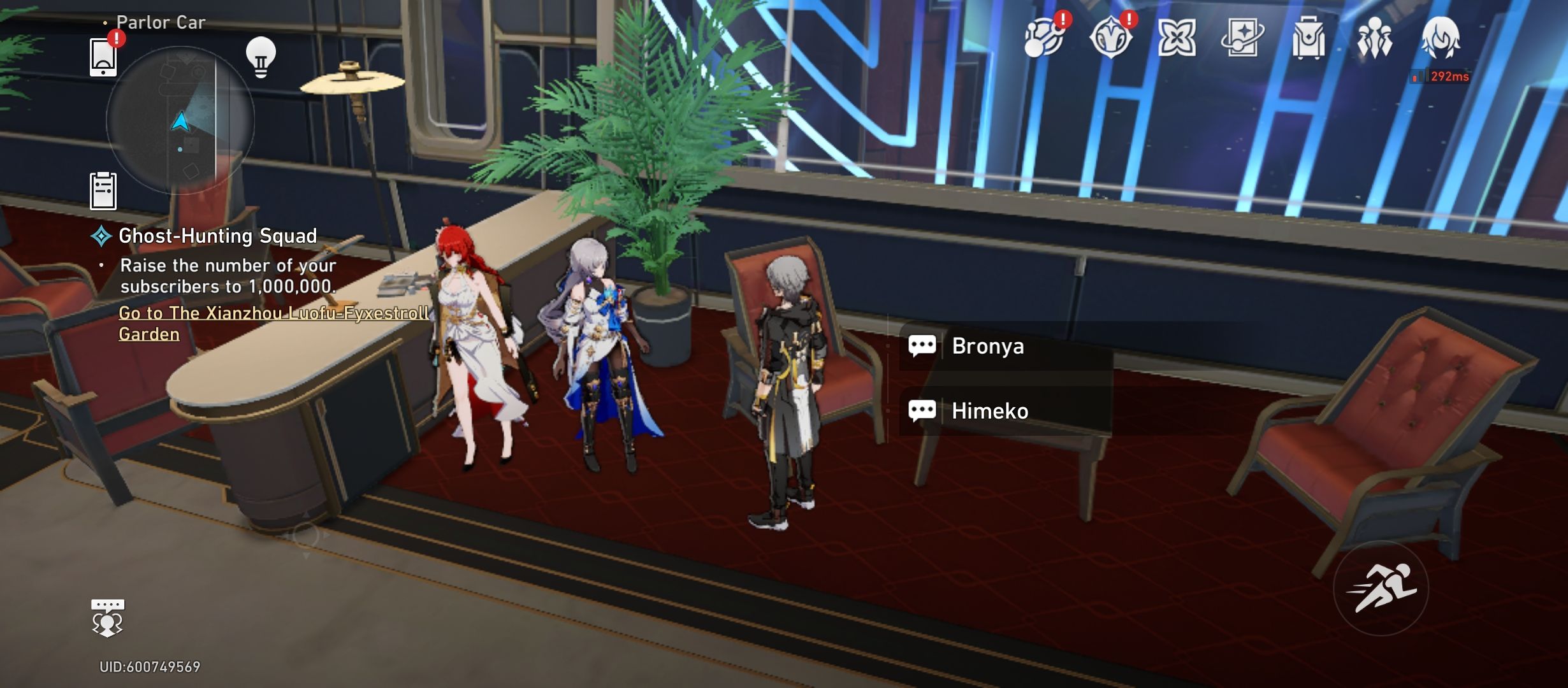 Our Supreme Guardian Bronya Rand onboard of the Express... After 5 ...