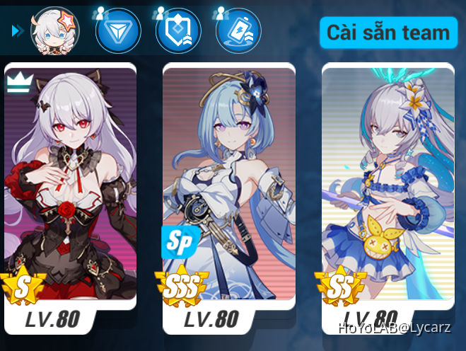 So sánh trang bị của Cosmic Expression trong đội hình Luna Vow và ...