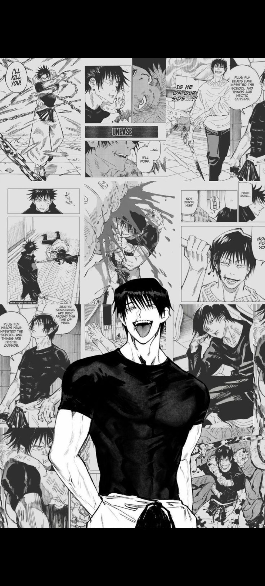 Qui connait JUJUTSU KAISEN et qui aime personnellement j'adore Toji ☺️ ...