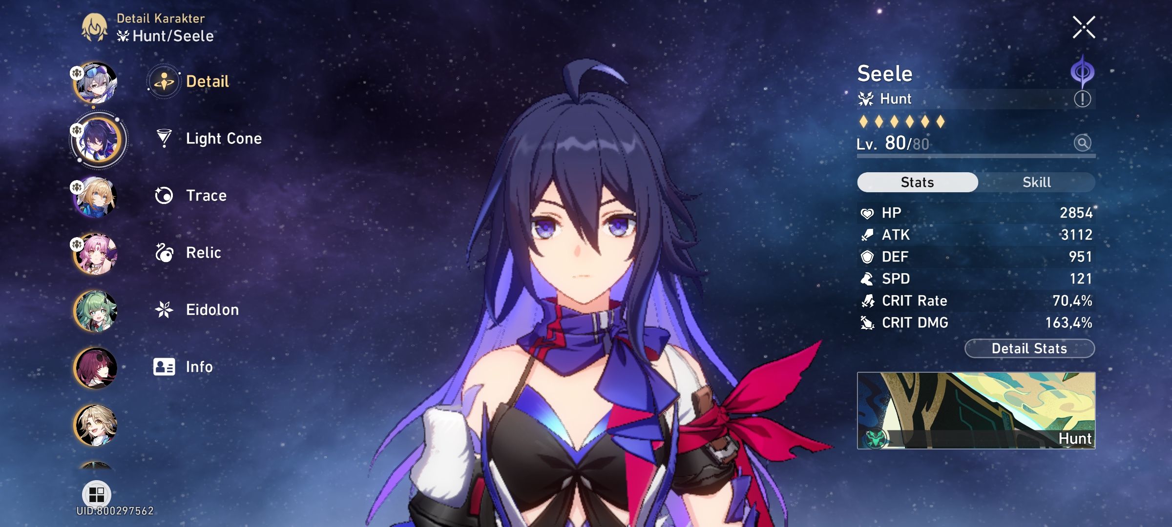 My Seele build Honkai: Star Rail | HoYoLAB