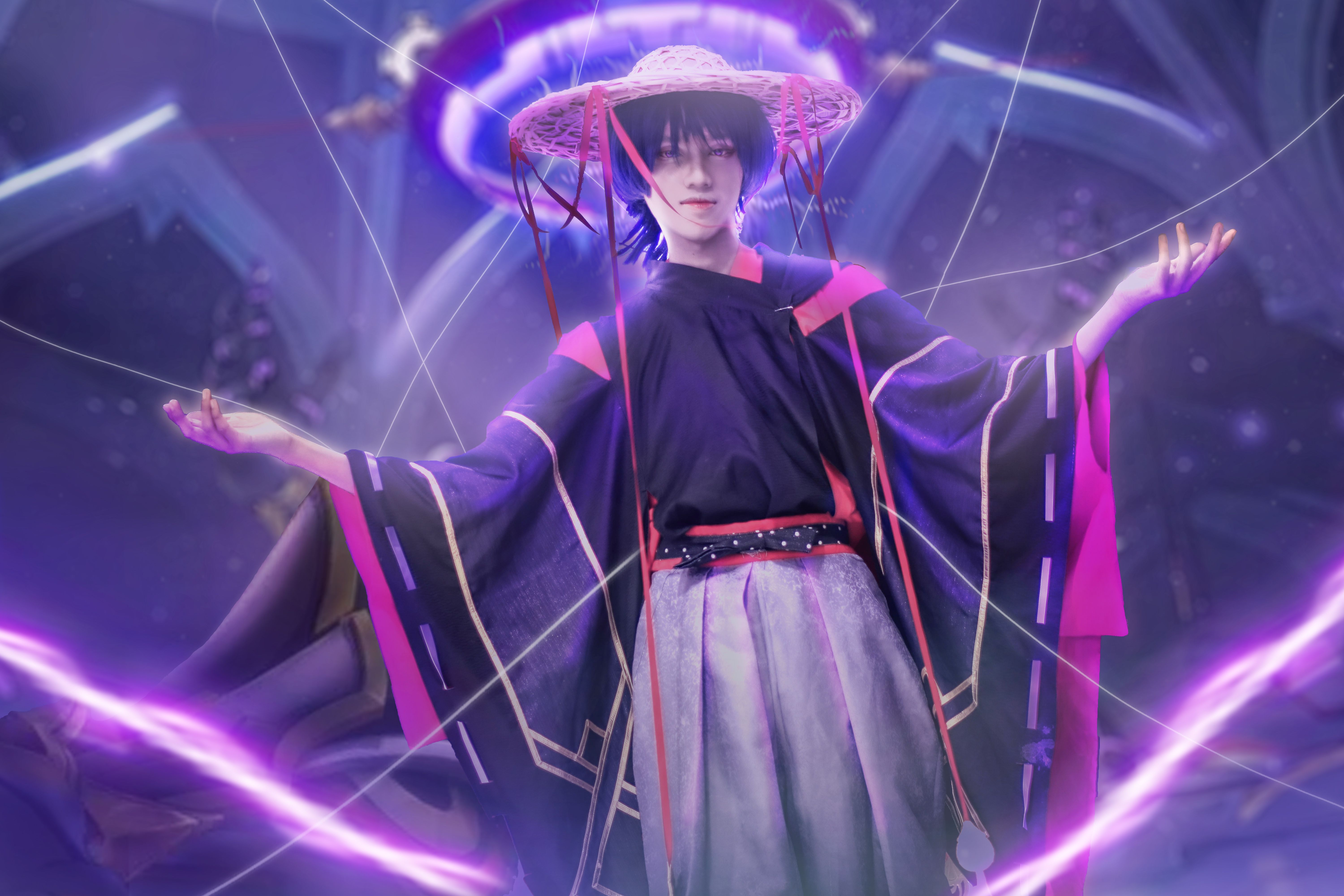 Just want to share my Kuronushi (Five kasen Scara Cosplay) Genshin ...