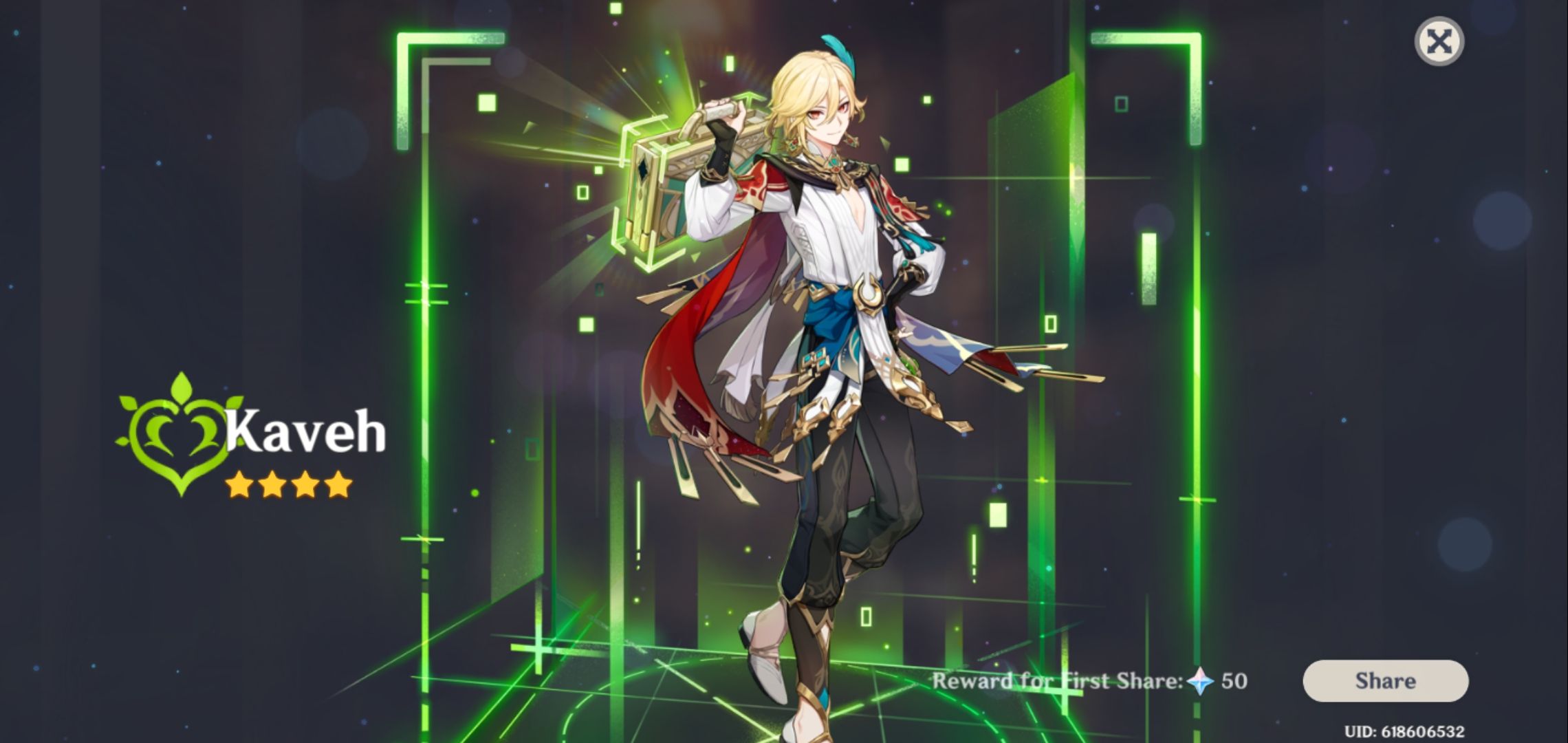 I just got kaveh on weapon banner!!!!!! 😊 Genshin Impact | HoYoLAB