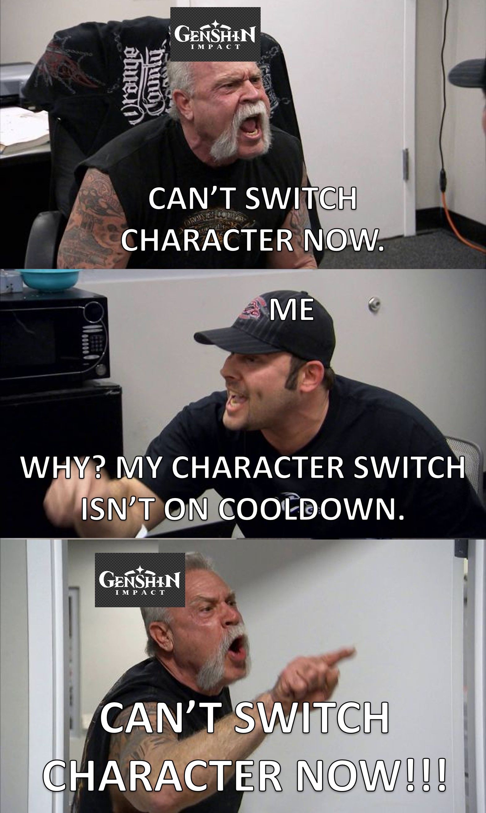 Cannot Switch Character Genshin Impact | HoYoLAB