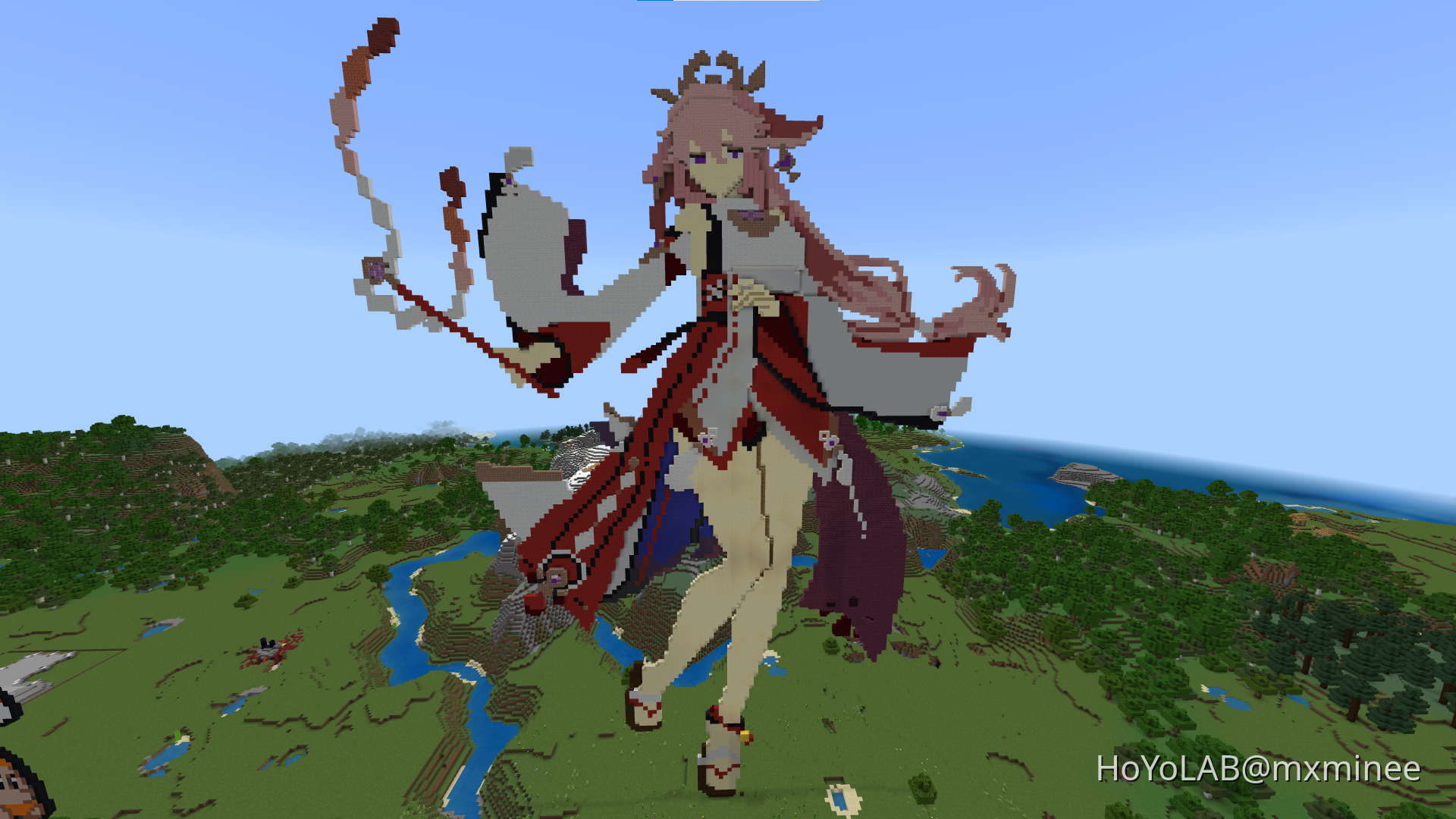 Yae Miko Minecraft FINISHED ٩( ‿ )۶ Genshin Impact | HoYoLAB