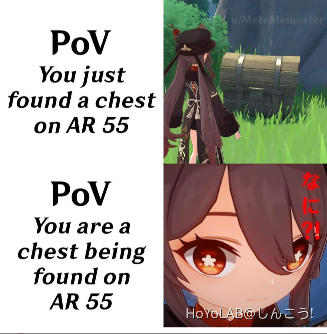 I'm a chest now, life's interesting......... Genshin Impact | HoYoLAB