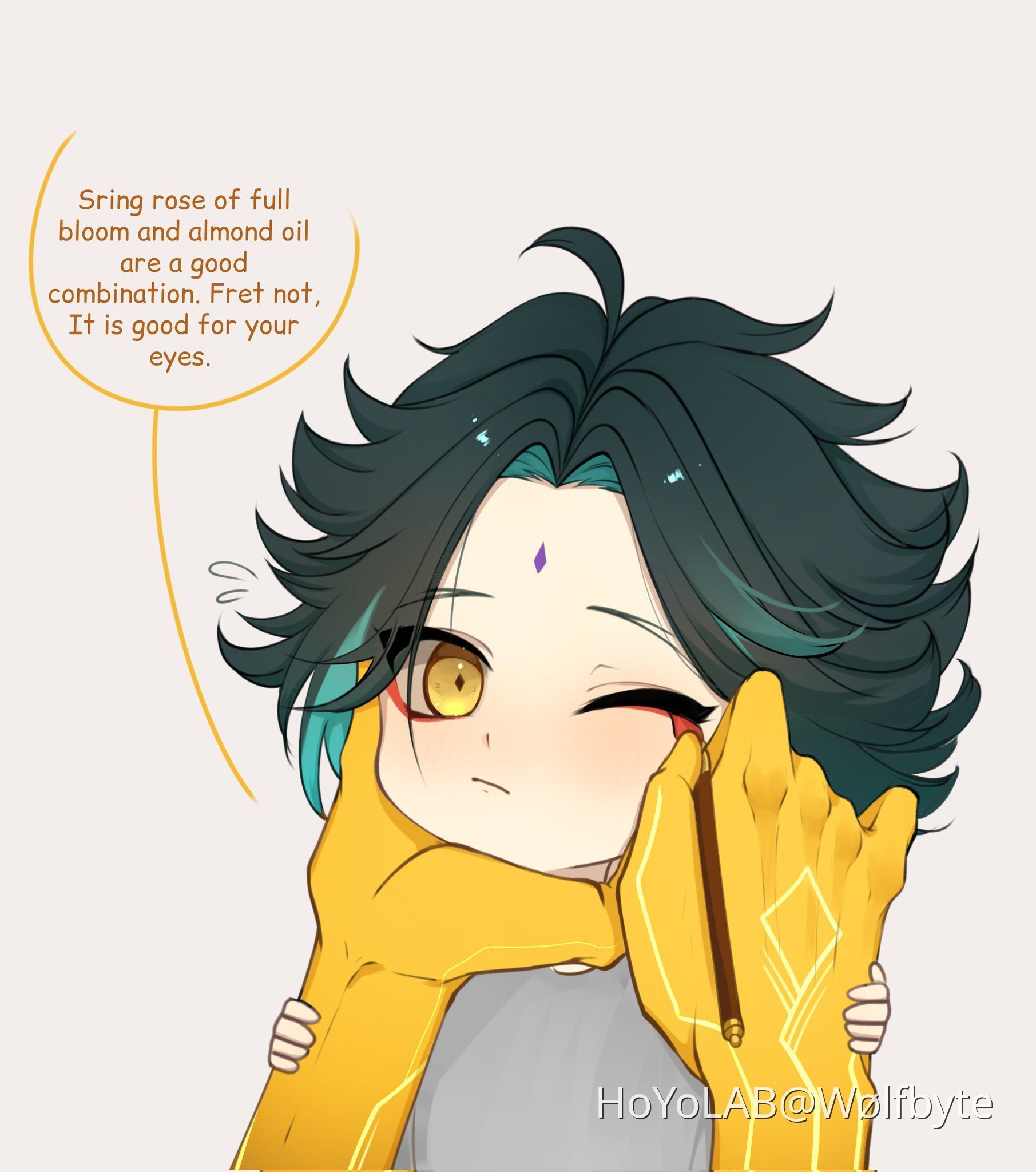 séance make-up💅🏻 Genshin Impact | HoYoLAB