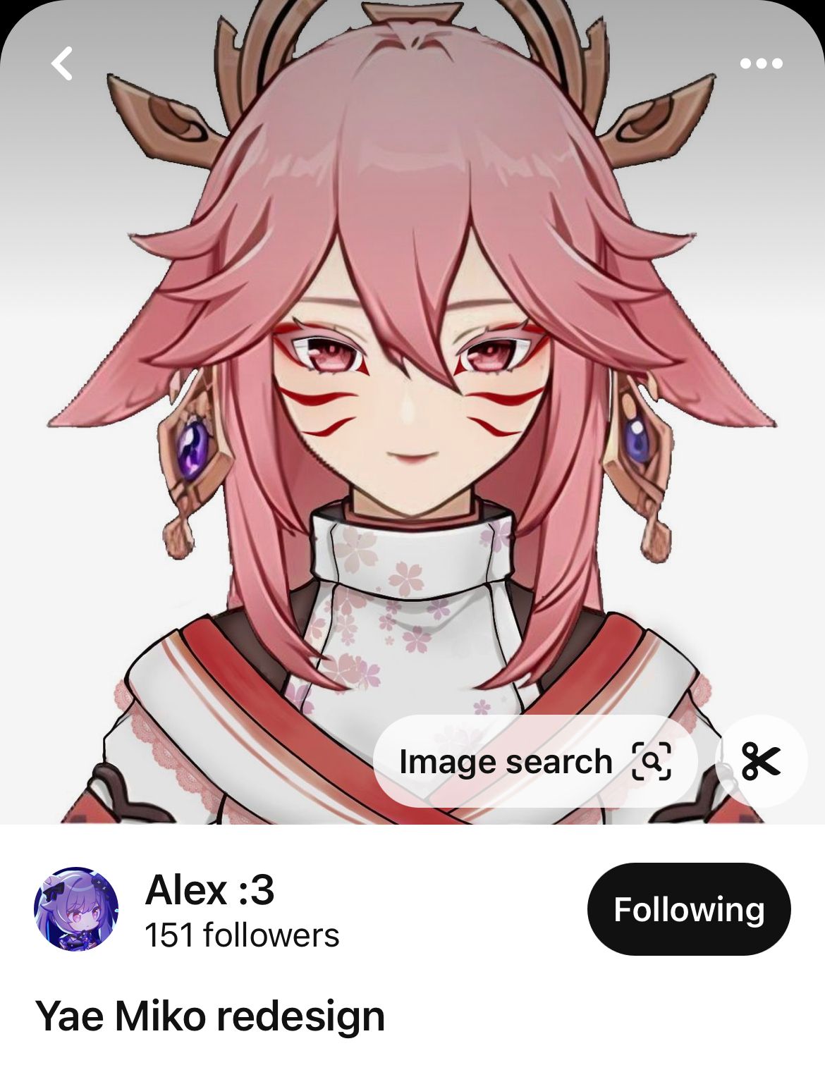 Drew this persons yae miko redesign! Genshin Impact | HoYoLAB