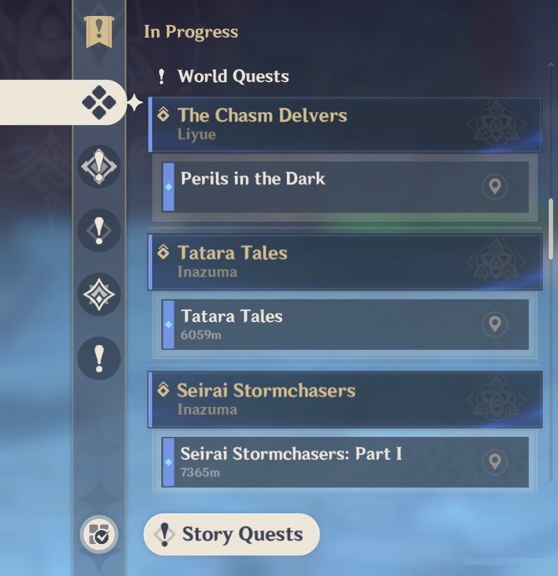 I have way too many side quests piled up💀 Genshin Impact | HoYoLAB