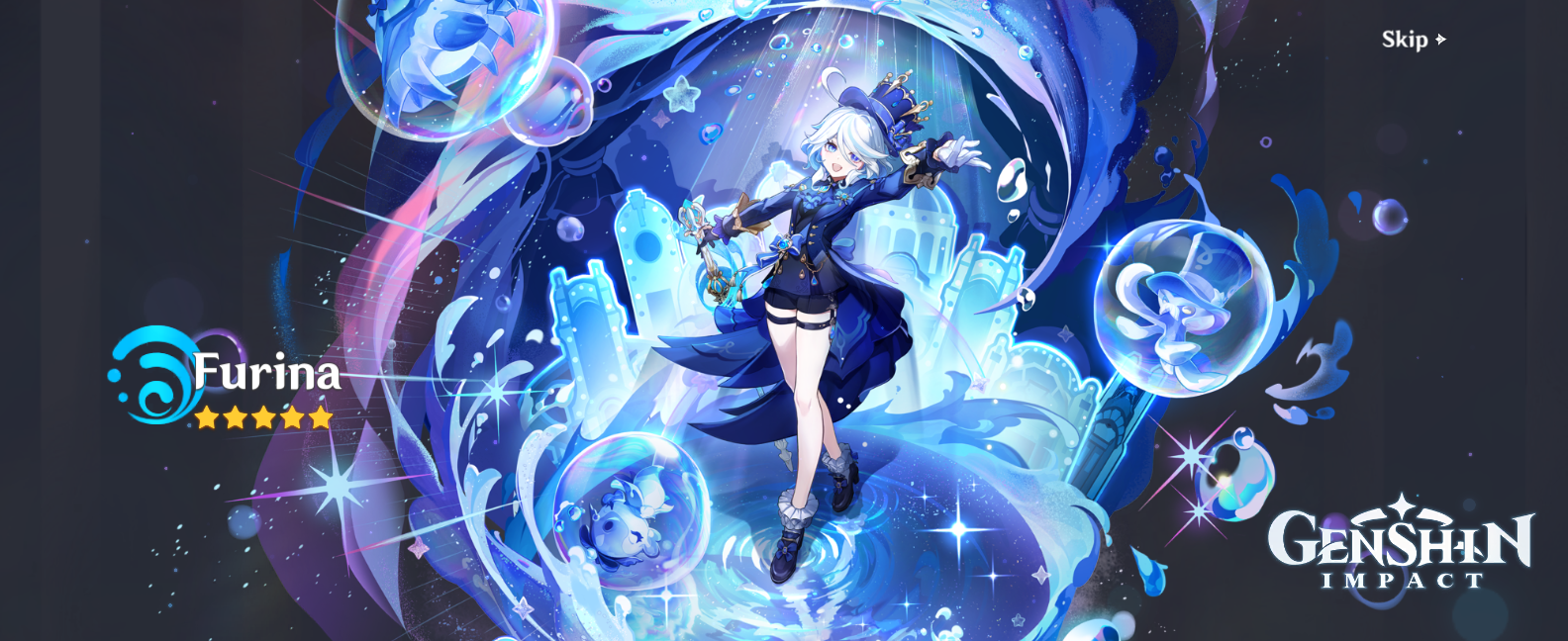 Furina's splashart is so pretty 😻😻 Genshin Impact | HoYoLAB