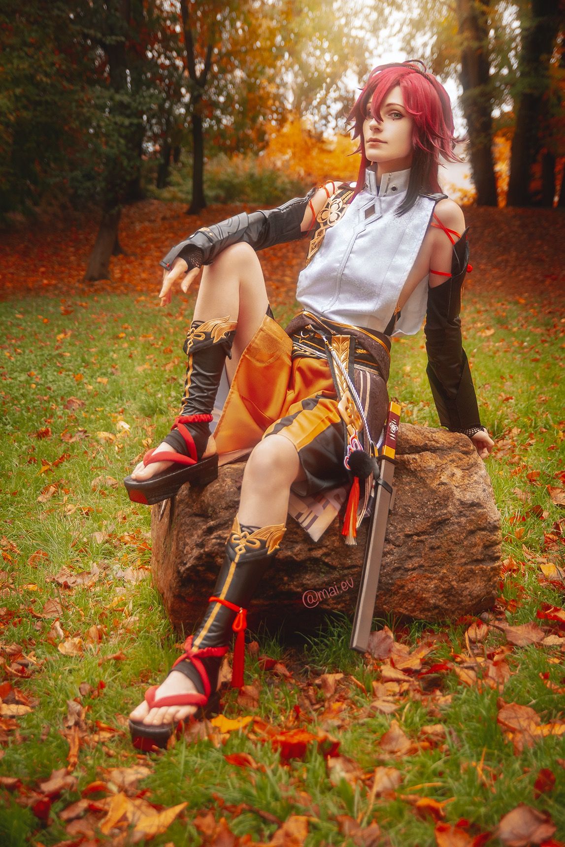 Shikanoin Heizou cosplay 🍂 Genshin Impact | HoYoLAB