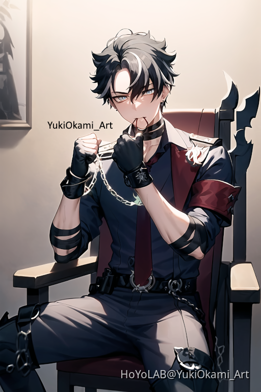 Wriothesley looks good in chains... Genshin Impact | HoYoLAB