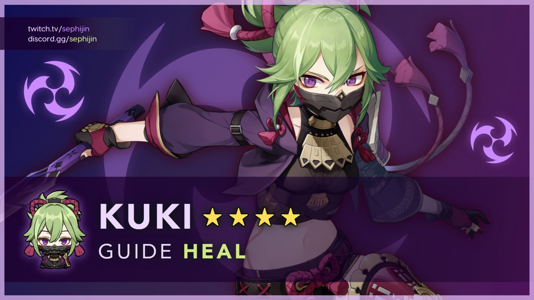 [4.2] Guide complet Kuki Heal & Exubérance Genshin Impact | HoYoLAB