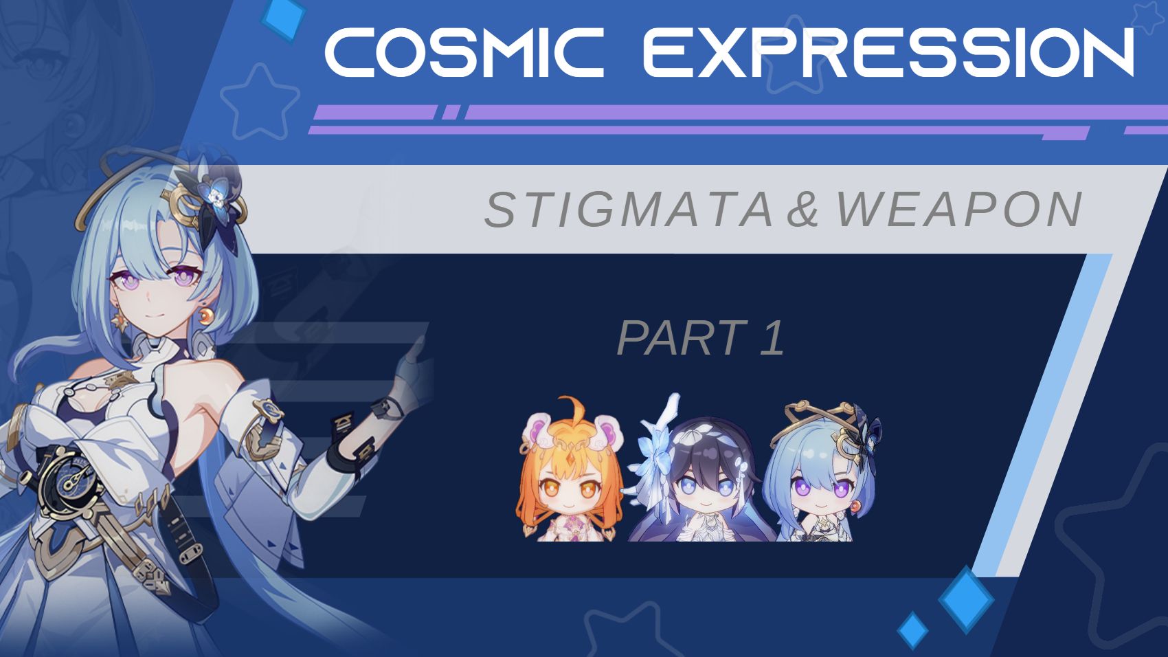 Cosmic Expression weapon & stigmata - Susannah team Honkai Impact 3rd ...