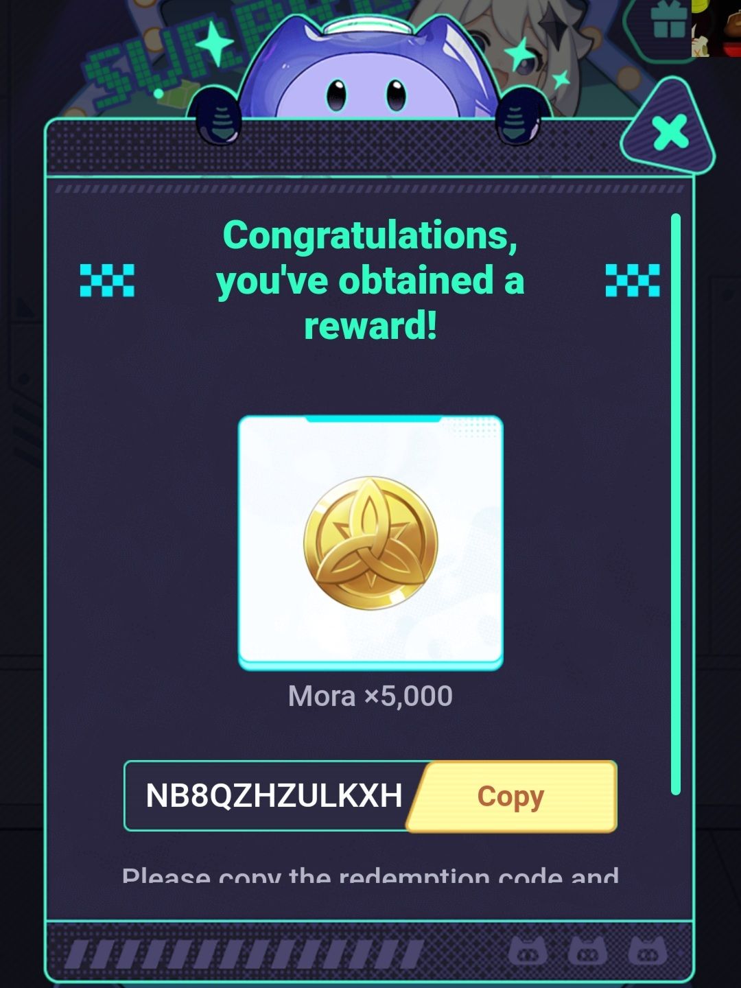 Mora Redemption Code Genshin Impact | HoYoLAB