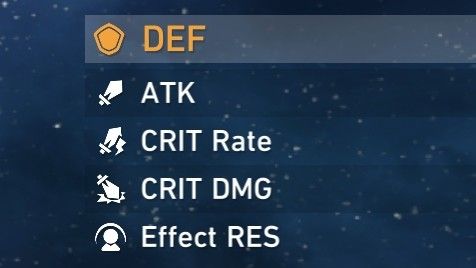 Every "DEF" piece substats are GOAT Honkai: Star Rail | HoYoLAB