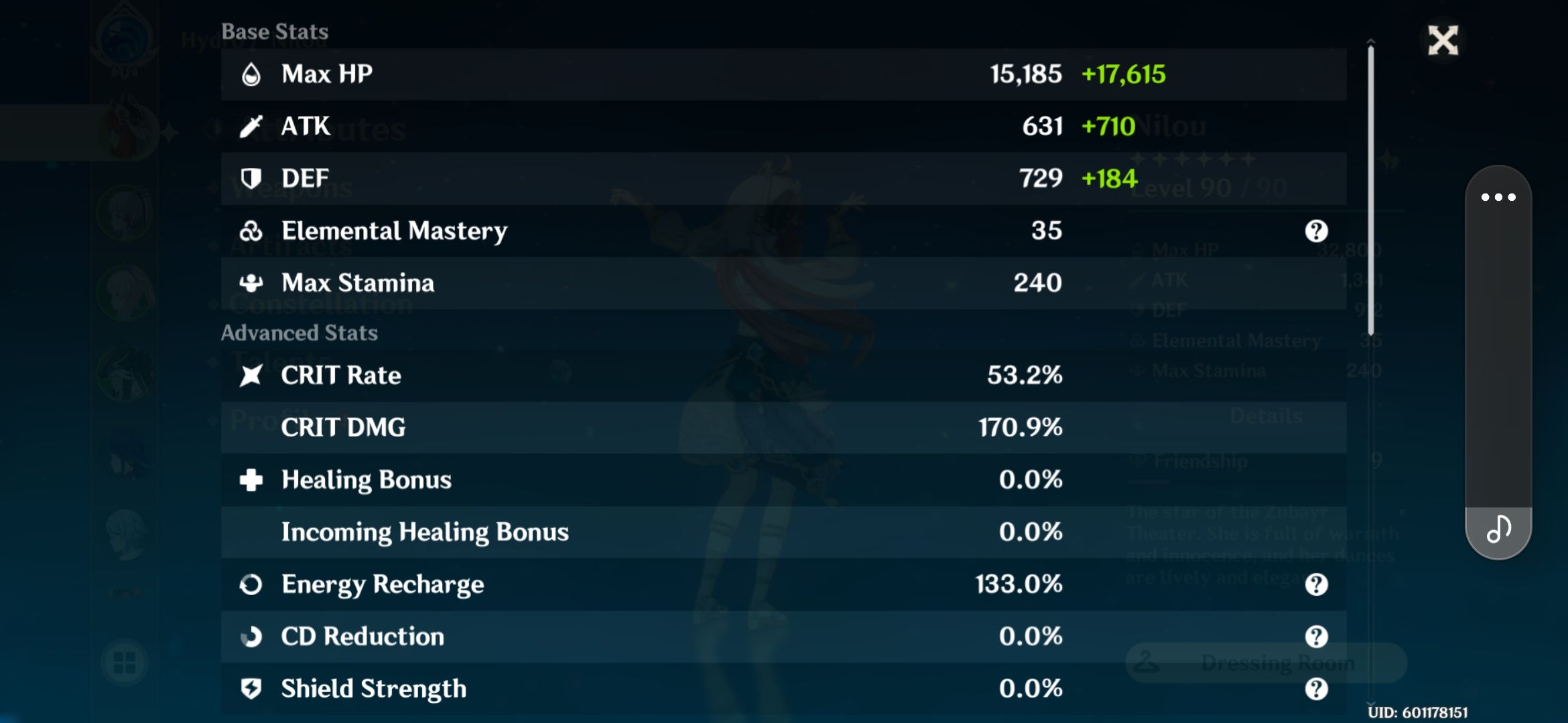 rate my f2p dps nilou build Genshin Impact | HoYoLAB