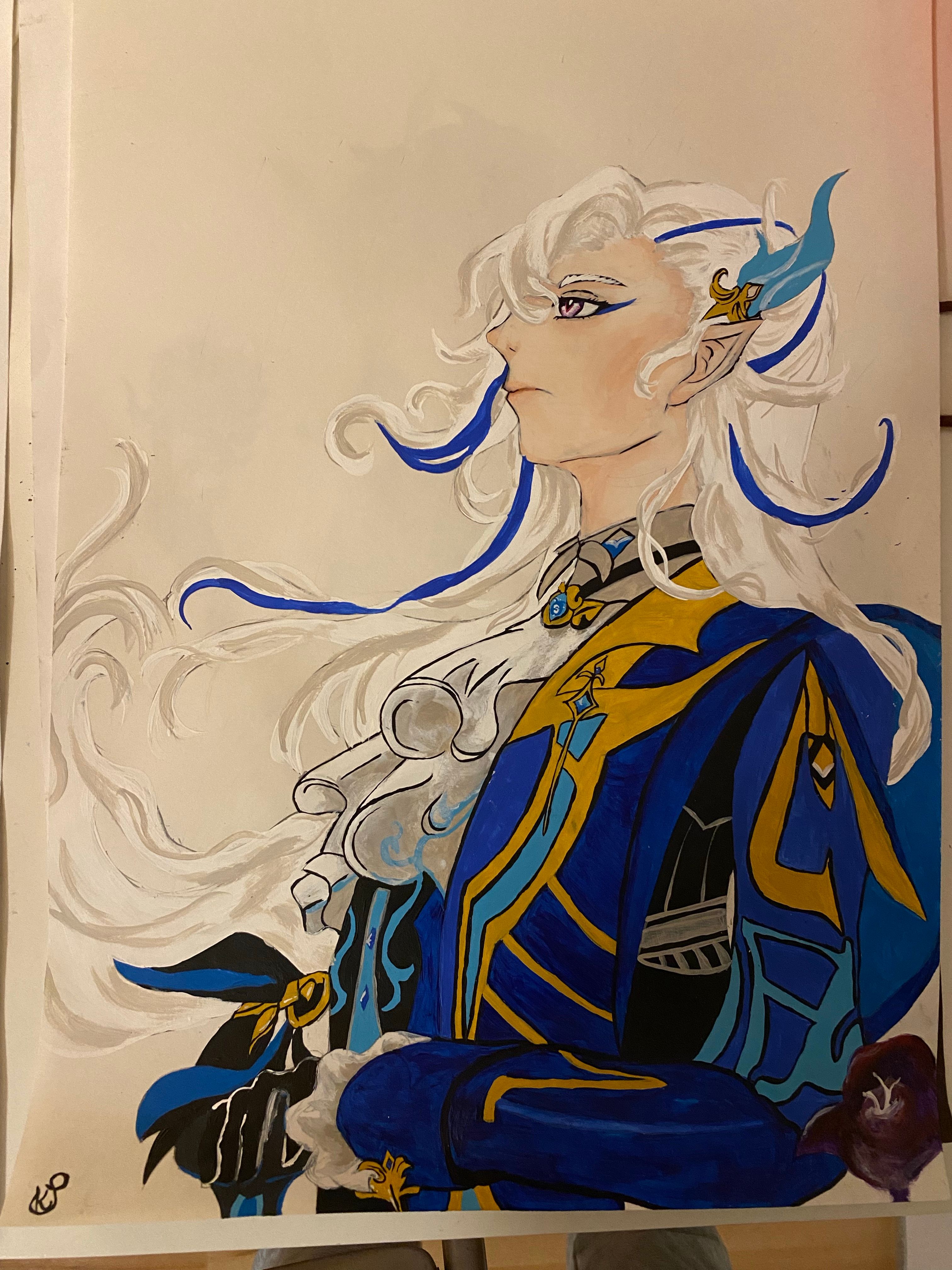 Neuvillette Painting :) Genshin Impact | HoYoLAB