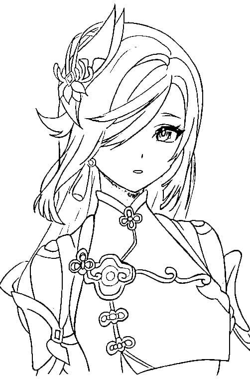 sketching Shenhe Genshin Impact | HoYoLAB