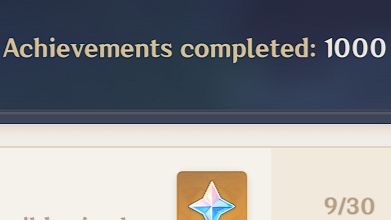 1000 Achievement Celebration! Genshin Impact | HoYoLAB