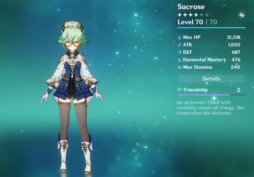 Sucrose build advice? Genshin Impact | HoYoLAB