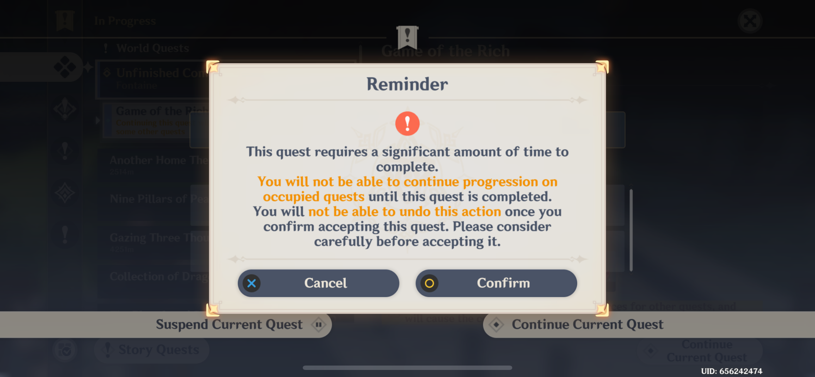 Should I accept this quest? Genshin Impact | HoYoLAB